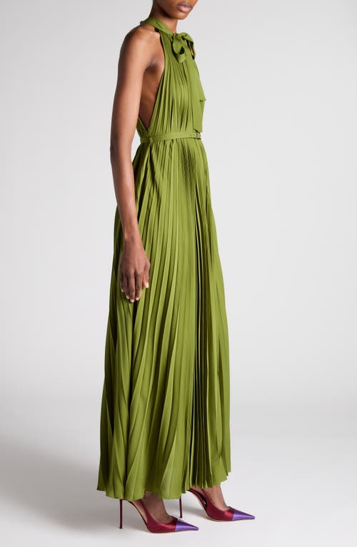TOM FORD TOM FORD Pleated Halter Maxi Dress